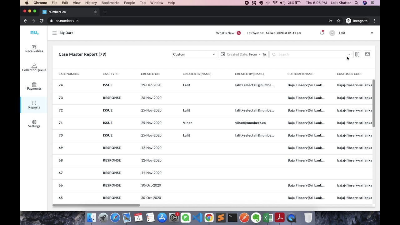 Grouping in Case Master Report - YouTube