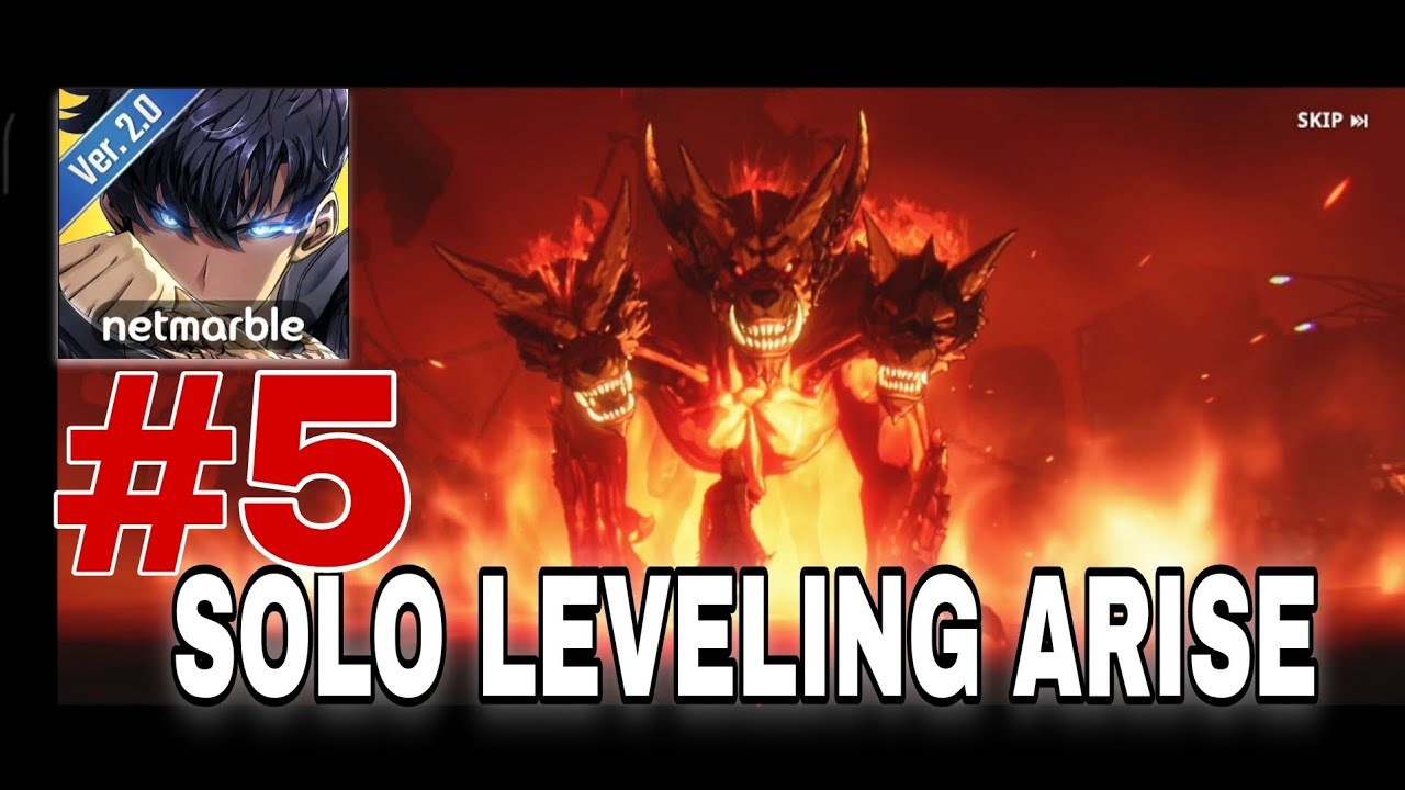 Gatekeeper Of The Hell Monster Is So Crazy || Solo Leveling ARise ...