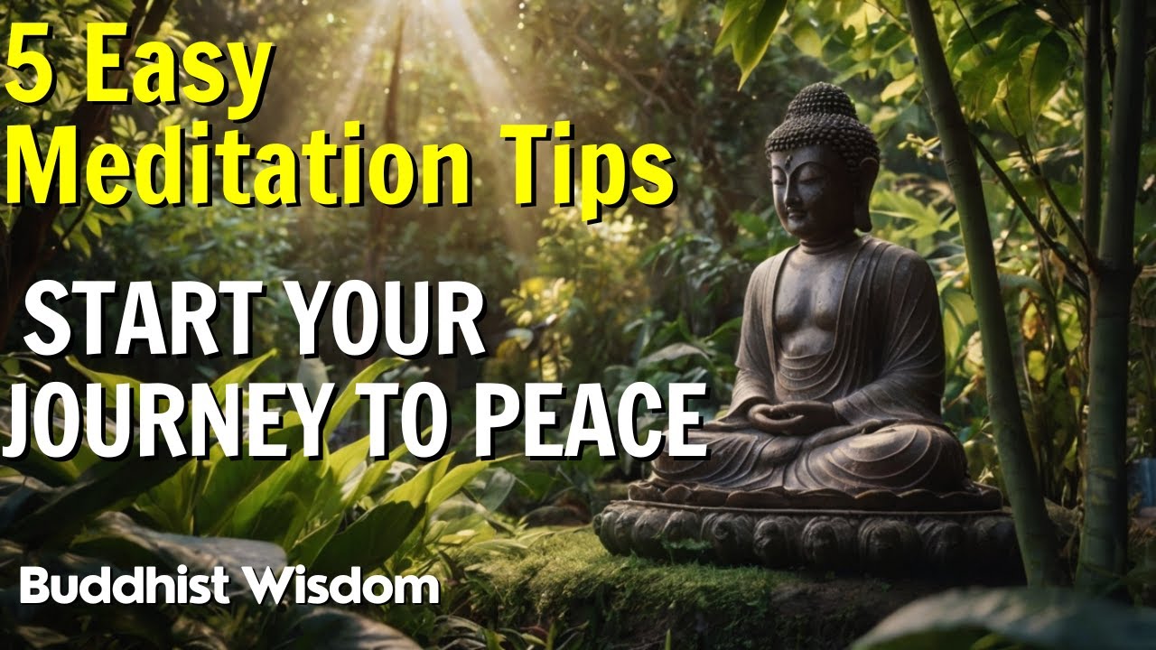 5 Tips for Meditation Newbies | Buddhist Wisdom for Inner Peace - YouTube