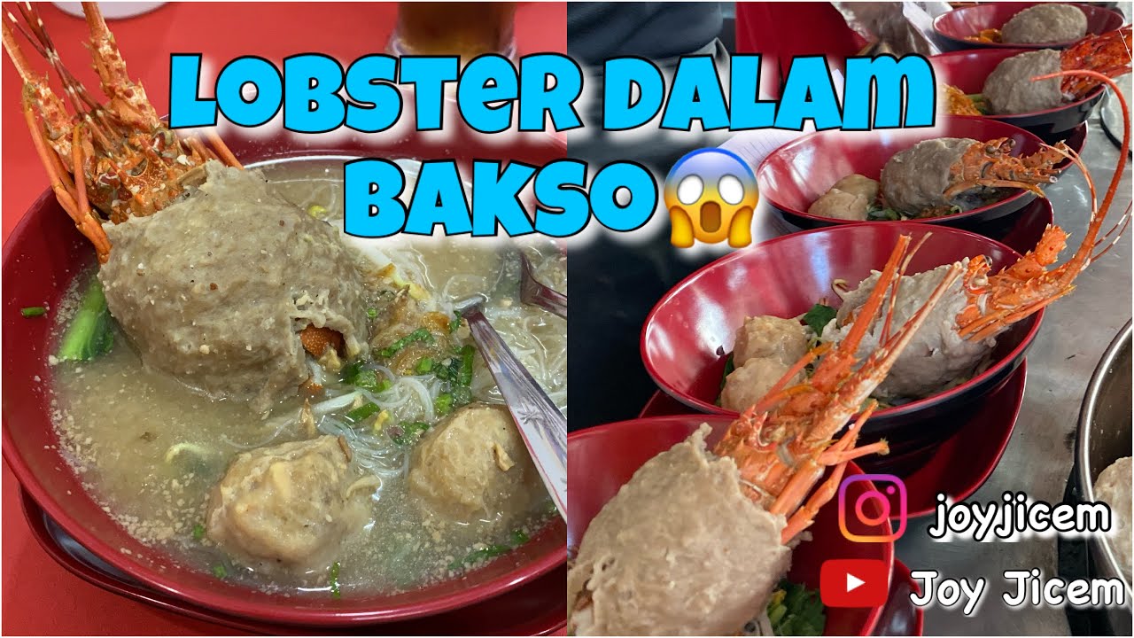 Kuliner Bakso Lobster Yang Viral Ini Enak Gak Ya Youtube