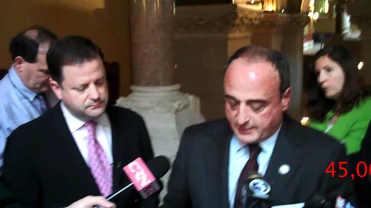Cafero asks tough questions on Malloy's budget - YouTube