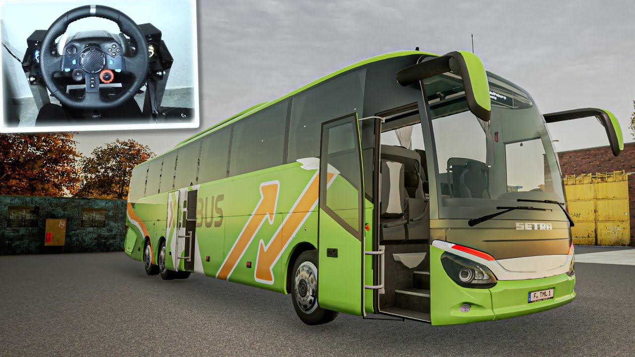 Setra Comfort Class S519HD - Fernbus Simulator (Steering Wheel ...