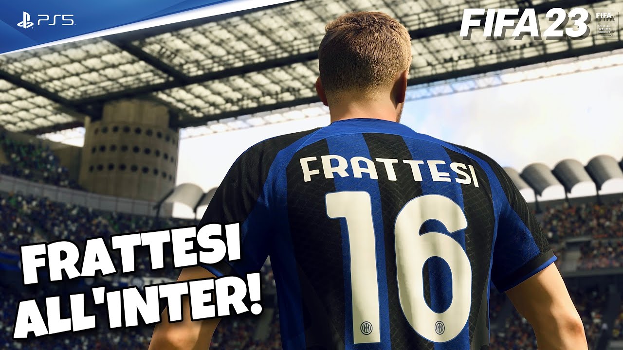 Frattesi all’Inter! FIFA 23 Inter - Sassuolo | Serie A 23/24 Full Match ...