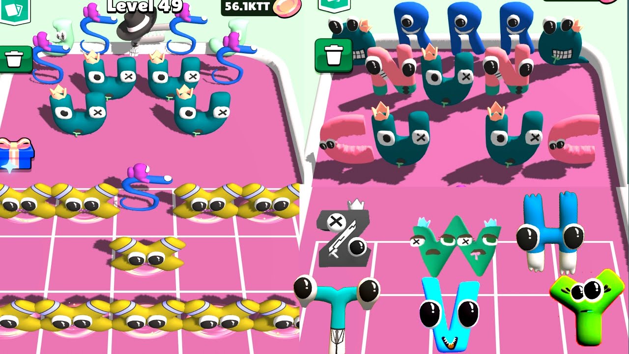 Found' ALPHABET 'Missing Lore' Merge Alphabet: Lore Run: Merge battles ...