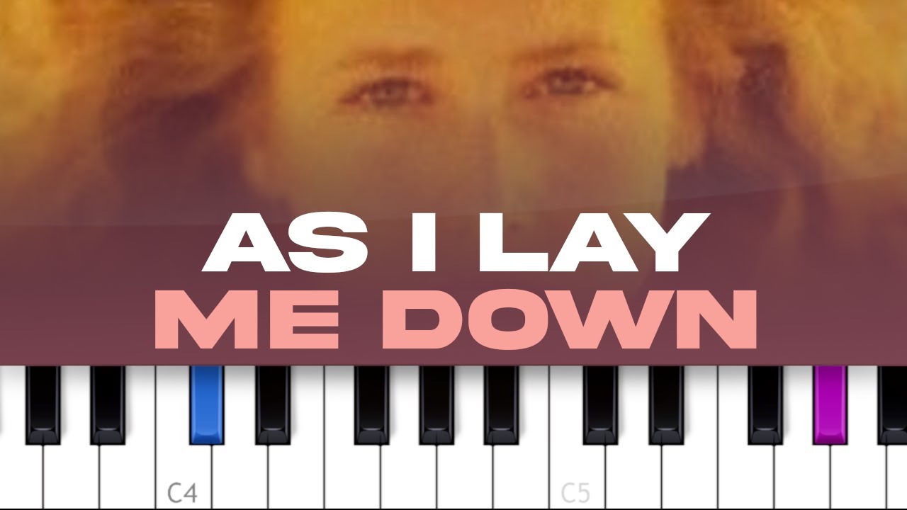 Sophie B. Hawkins - As I Lay Me Down (piano tutorial) - YouTube