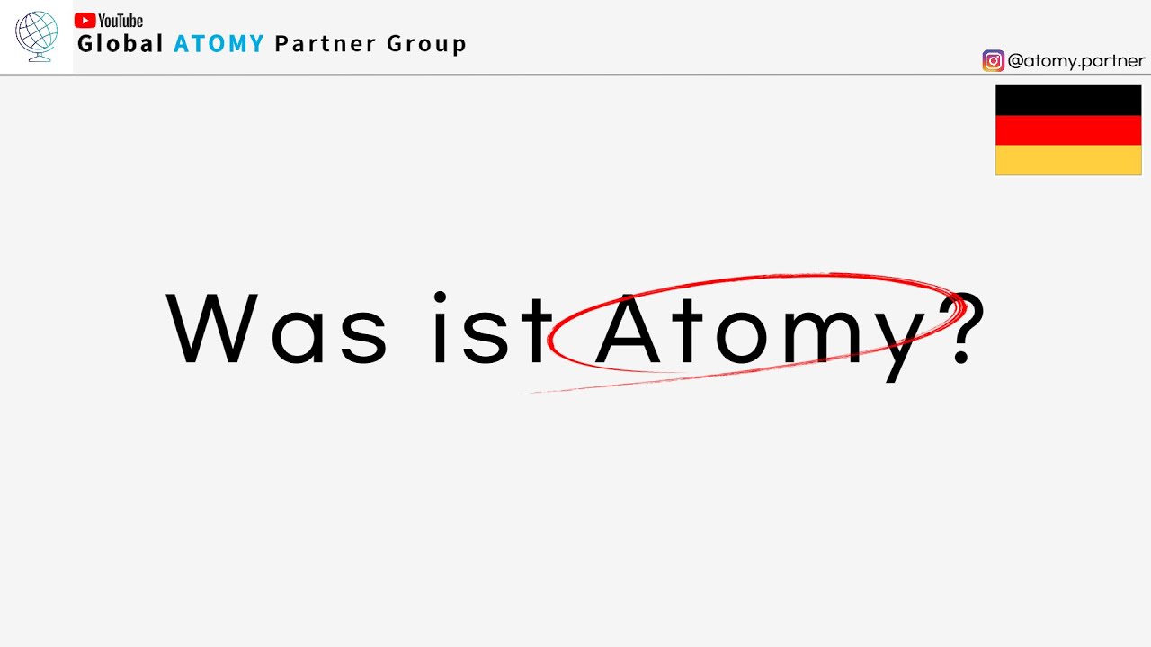 Was ist Atomy? - YouTube
