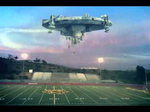UFO over football field! - YouTube