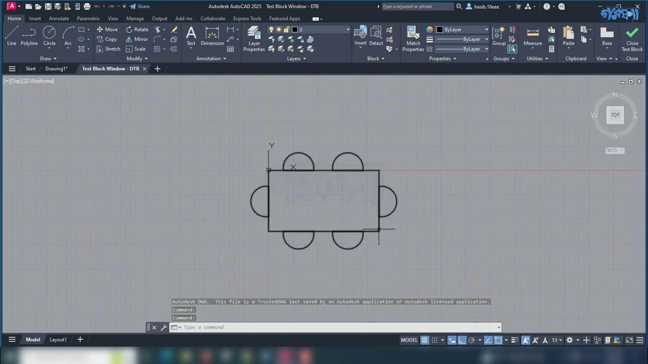 How to Create Dynamic Block Using Array Action in AutoCAD | Gobeshona - YouTube