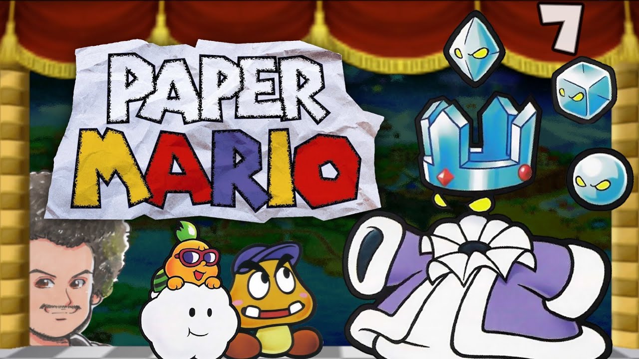 A Star Spirit On Ice | Paper Mario - Part 7 - YouTube