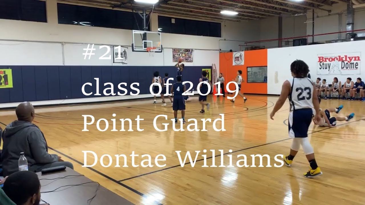Dontae Williams #21 Cobble Hill Highlights - YouTube