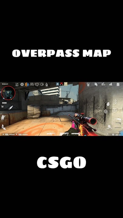 CSGO - OVERPASS MAP Gameplay #shorts #csgo #jonplayz - YouTube