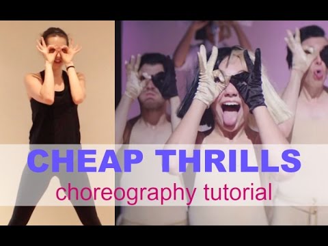 Sia 'CHEAP THRILLS' Dance Tutorial | Andrea Wilson - YouTube