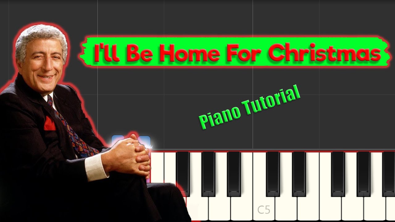 I'll Be Home For Christmas - Jazz Piano Tutorial (bossa) - YouTube