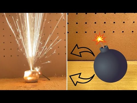 DIY Sparkler Bomb! - YouTube