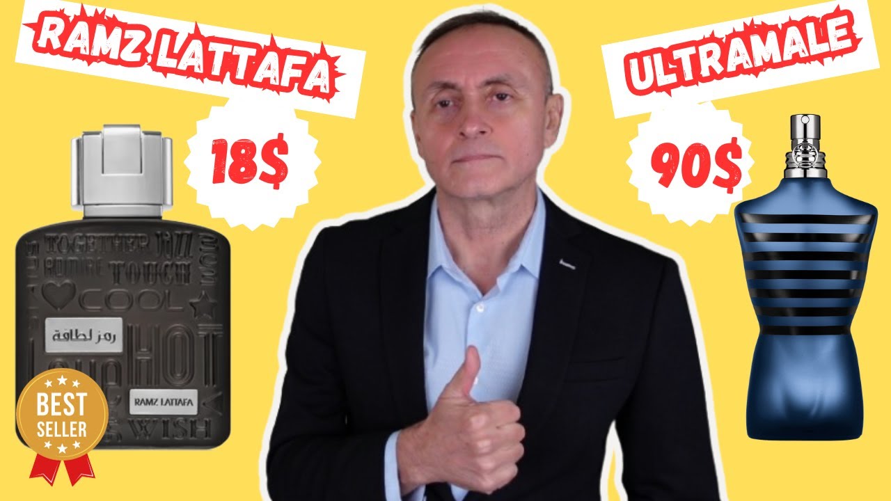 Ramz Lattafa Silver is a good Clone of Ultra Male?! - YouTube