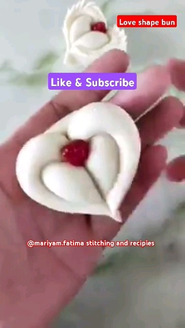 love shape steam bun / লাভ শেপ স্টিম বান তৈরি করে তোমার প্রিয়জনকে চমকে ...