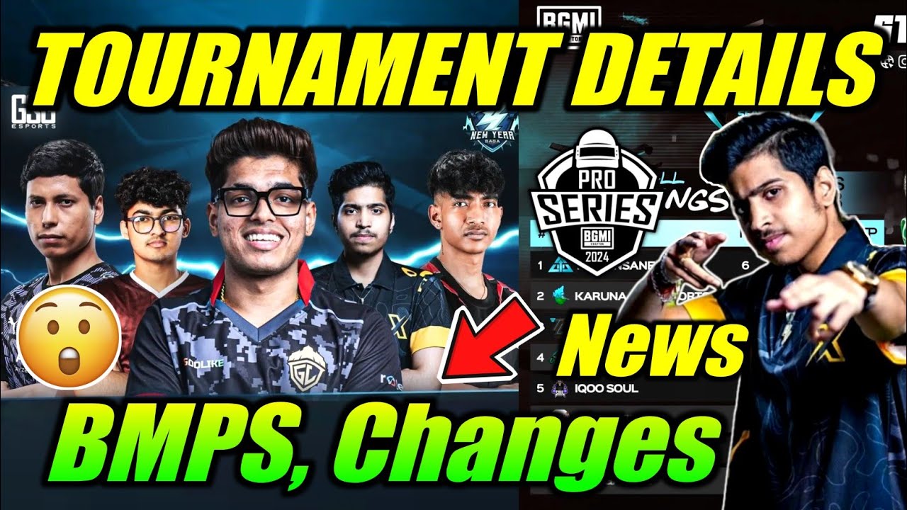 BMPS Groups, Tournament Details 😮 Ninja Leaving, Teams Changes News 😳 - YouTube
