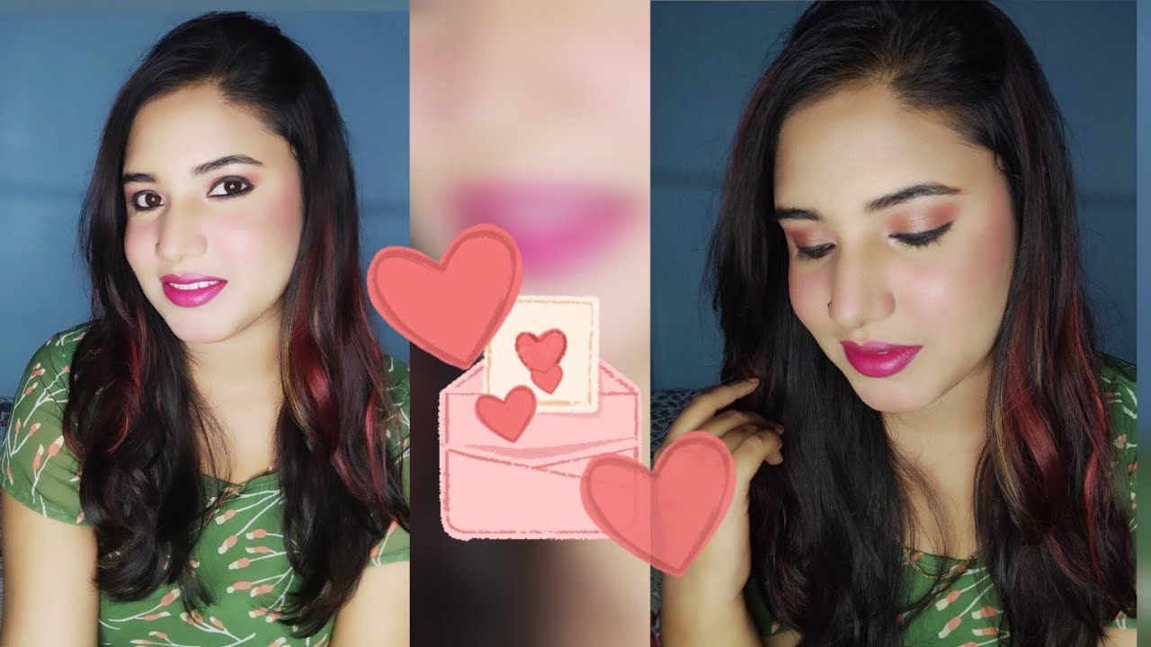 SIMPLE LOOK || GLAM EYE MAKEUP || MAKEUP TUTORIAL FOR SIMPLE DRESS || # ...