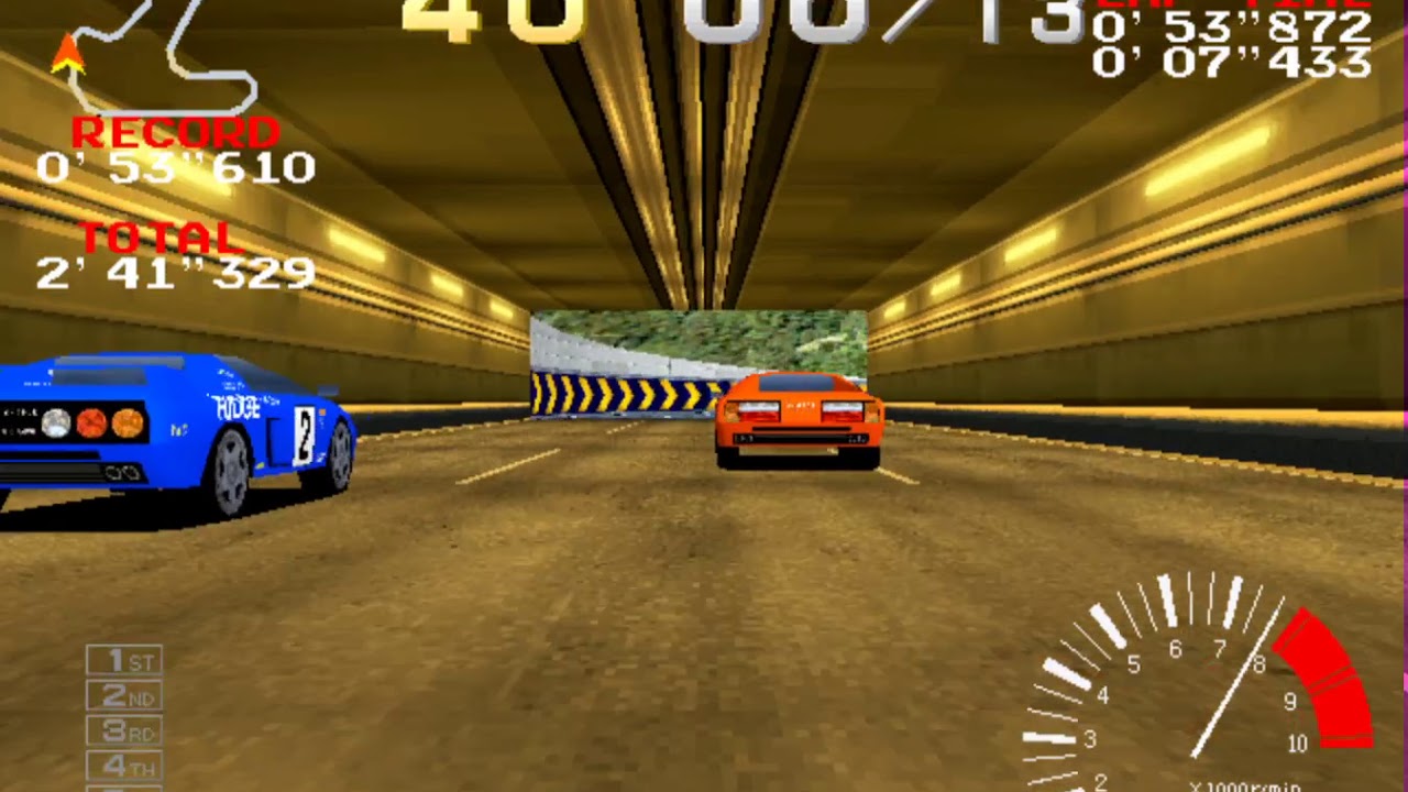 Ridge Racer Rev RR3 World Arcade - Intermediate 53''789 2'41''534 - YouTube