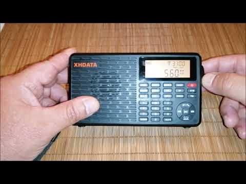 XHDATA D-109 LW/MW/SW/FM/BT/MP3 Portable Radio Review - My Full Xhdata ...