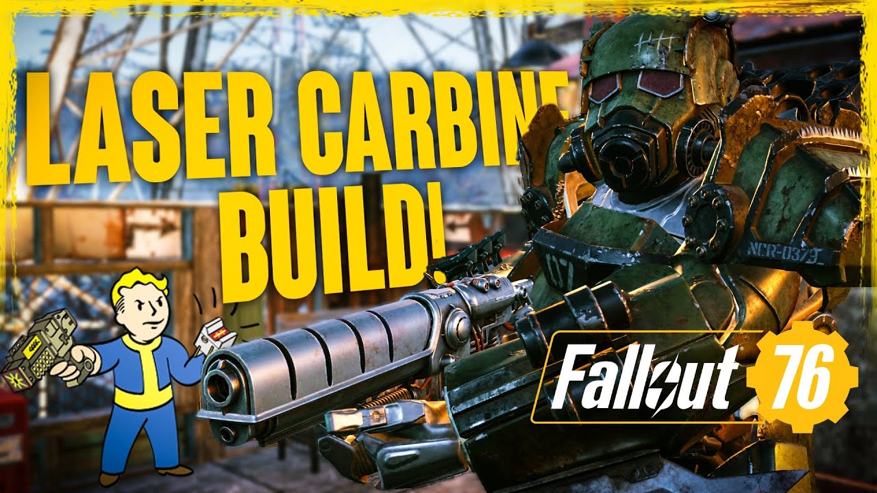 Fallout 76 Casual/Endgame - V63 Laser Carbine Build! (2026) - YouTube
