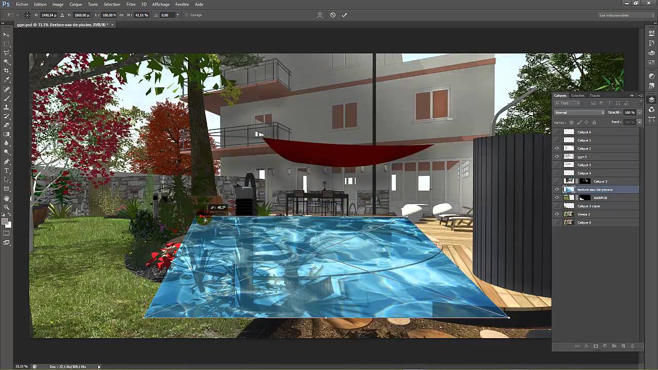 tuto photoshop archi - YouTube