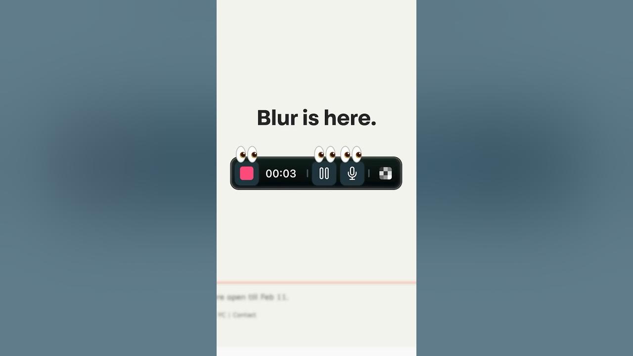Introducing Blur for Bug Reports! - YouTube