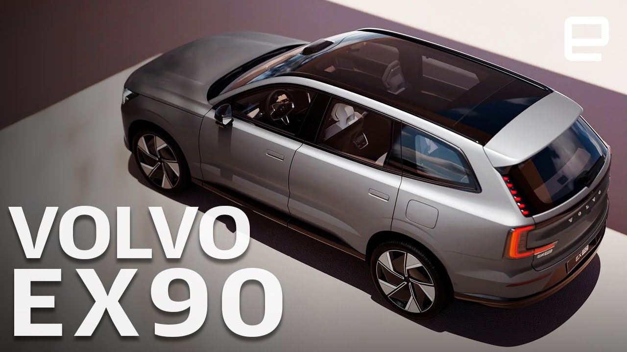 Volvo’s electric EX90 SUV is filled with sensors - YouTube