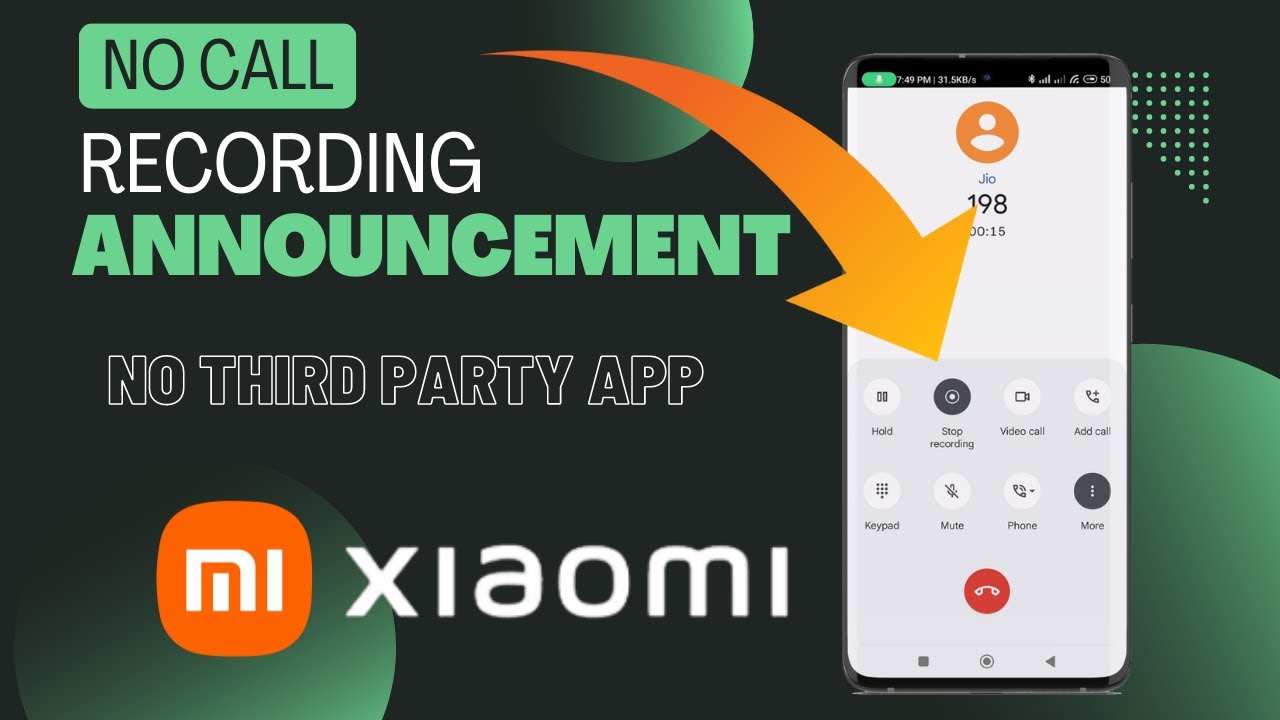 Disable Google Dialer Call Recording Announcement in Xiaomi Devices ...