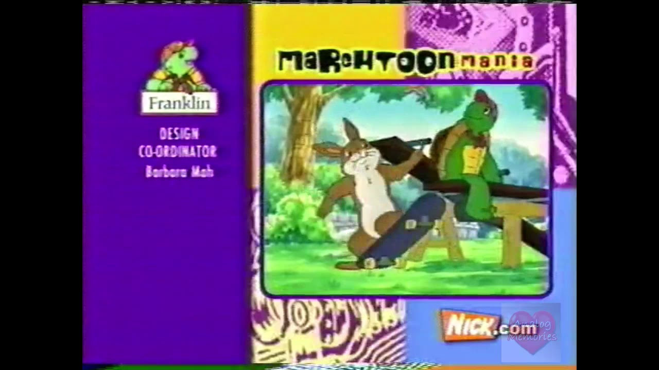 Nickelodeon March Toon Mania | Promo | Over Franklin Credits | 2000 ...