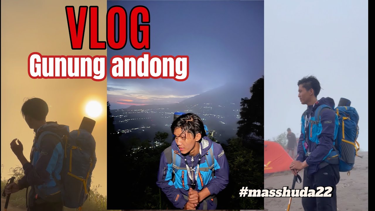 VLOG | pendakian Gunung andong (berkabut tetep gass ke puncak alap alap ...