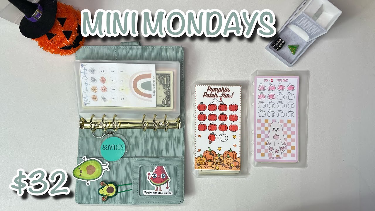 CASH STUFF MINI MONDAYS || SAVINGS || MOMBUDGETS || BUDGET - YouTube