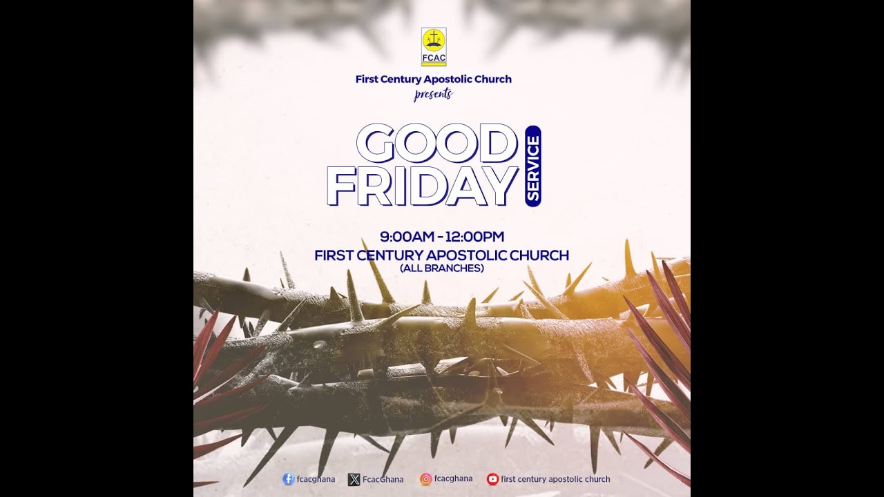 (Good Friday Easter Service 18.04.2025) by Rev. Dr. Edwards - YouTube