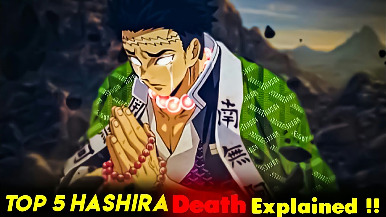 Top 5 Hashira Death Explained in hindi with @DoravengerSpirit | demon ...