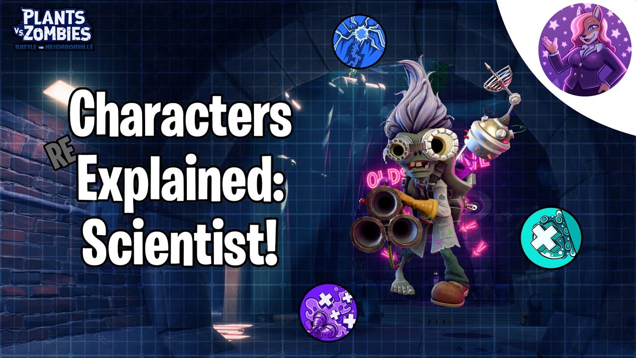 Characters Explained: Scientist In BFN! (PVZ) - YouTube