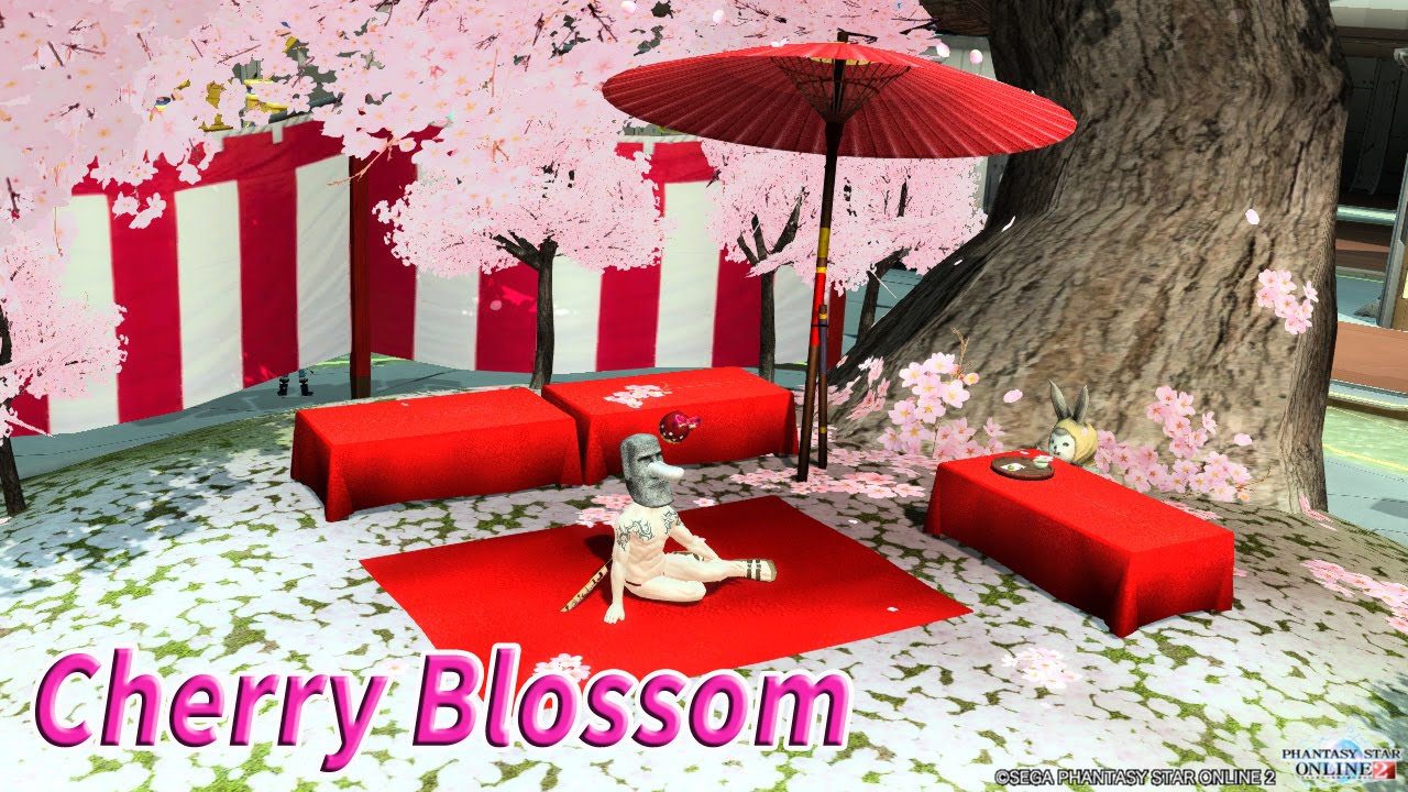 【PSO2】桜ロビー 『Cherry Blossom』【BGM】 - YouTube