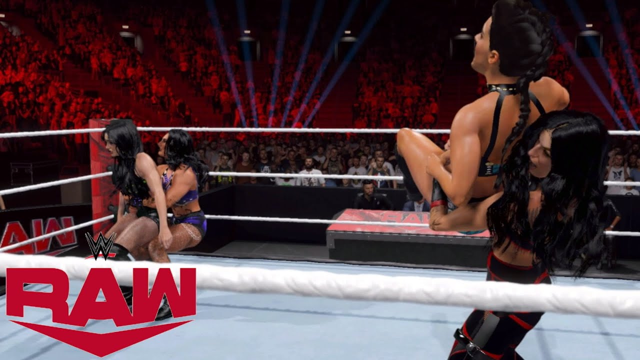 WWE 2K24 RAW SONYA DEVILLE VS RHEA RIPLEY VS SARAYA VS LYRA VALKYRIA (WINNER FACES LIV AT BASH ...