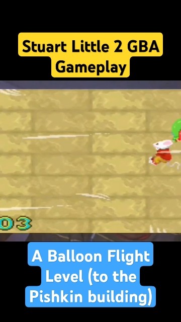 Stuart Little Aloft With Bundles of Balloons | Downtown NYC Balloon 🎈 ...