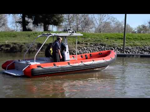 Mutual Aid Swift Water Rescue Boats Hit Sacramento Area - YouTube