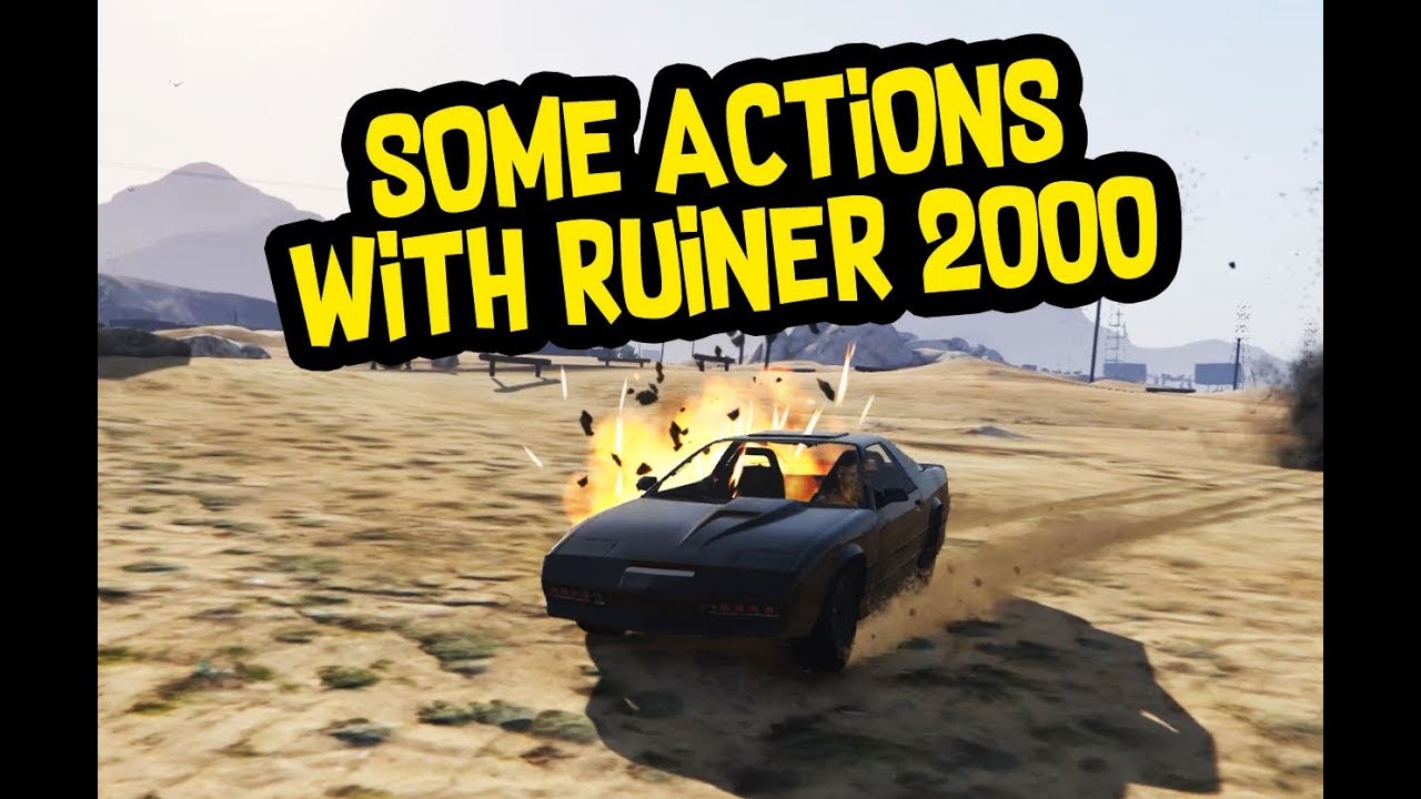 Having Some Actions With Ruiner 2000 #1 - GTA Online [GTA 5] - YouTube