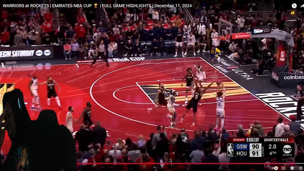 15 Win Streak Is Over…WARRIORS at ROCKETS | NBA CUP 🏆 | FULL GAME ...