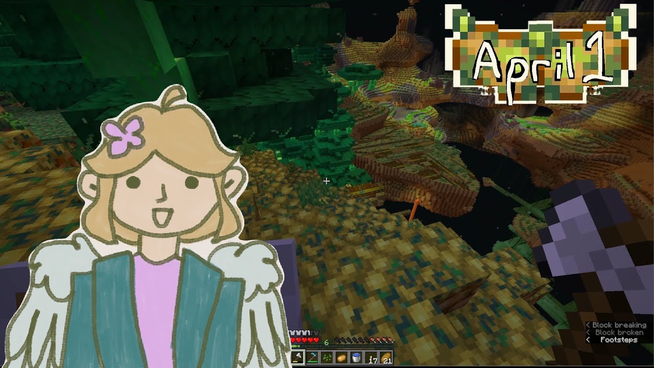 Minecraft, but it's all potatoes || April Fool's Day 2024 Ep 1 - YouTube