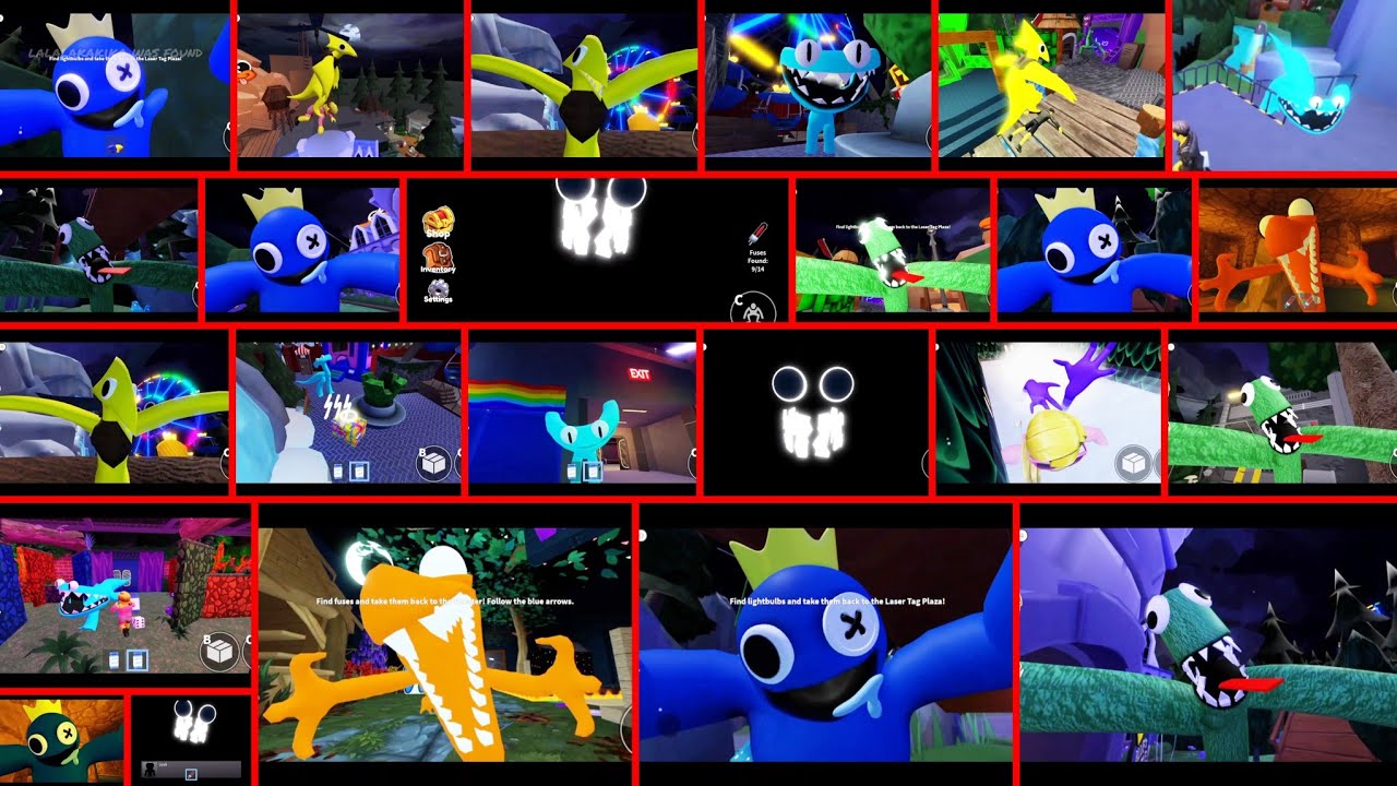 24 times death in rainbow friends 1 & 2 - YouTube