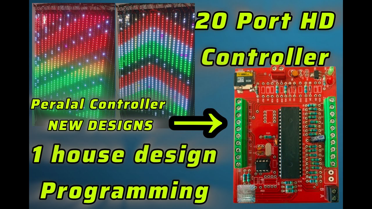 Pixel led Parallel HD controller ...