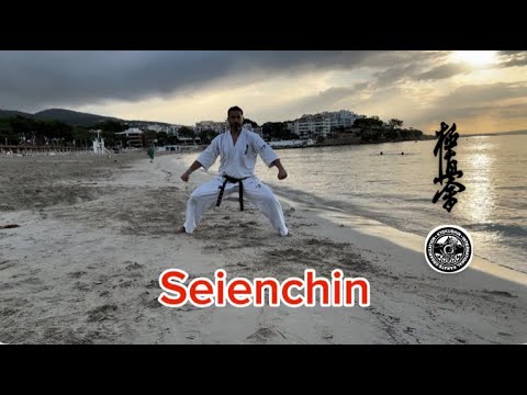 KYOKUSHIN KARATE SEIENCHIN KATA - YouTube