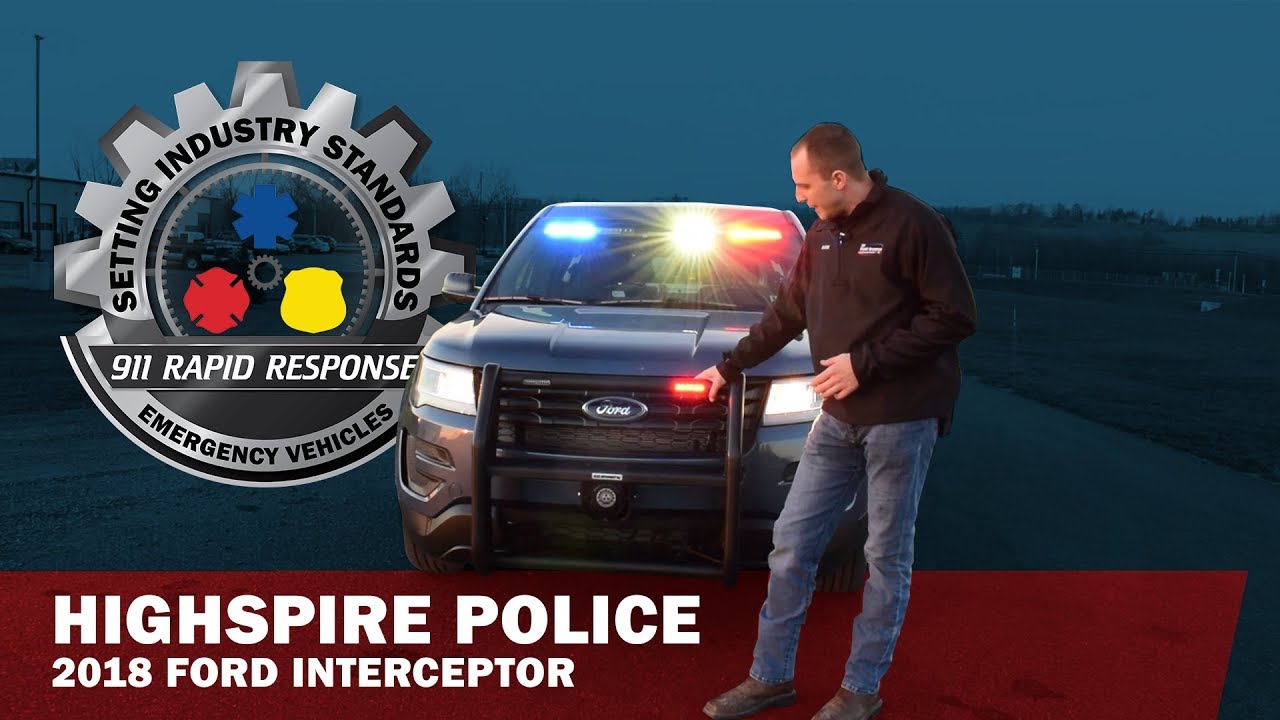 Highspire Police 2018 Ford Interceptor | 911RR - YouTube