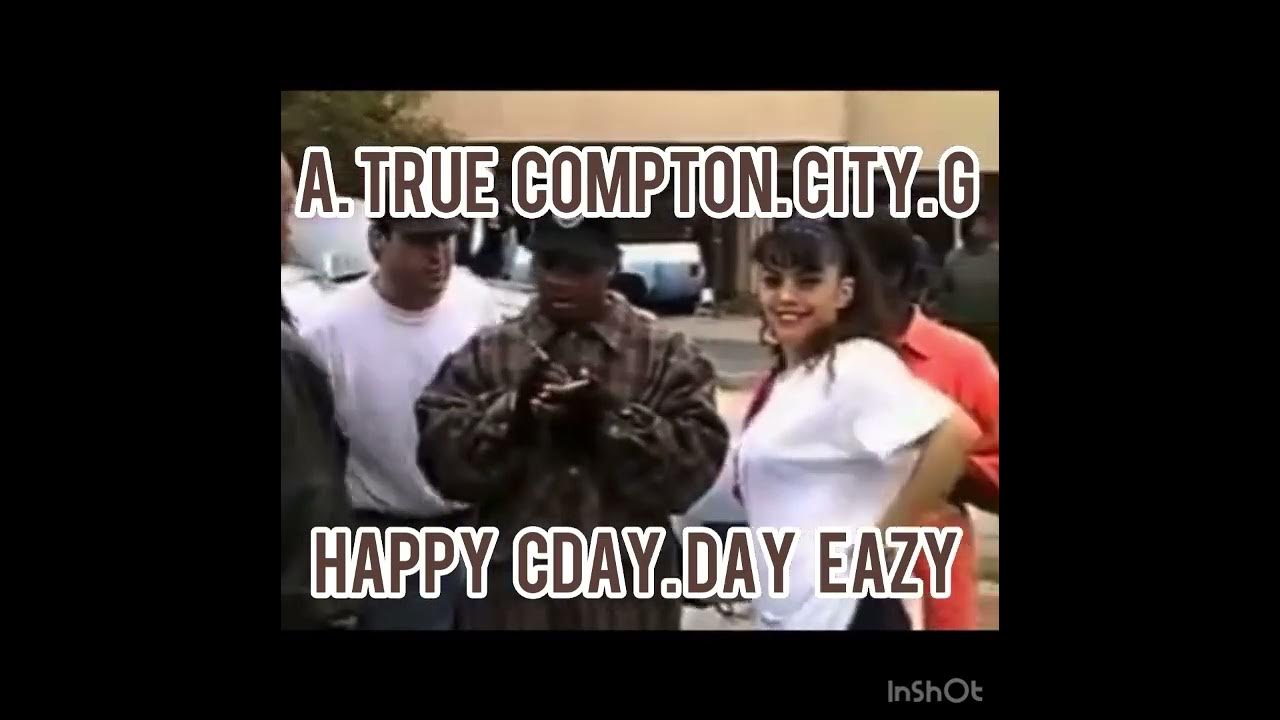 CITY OF COMPTON CA APPROVES EAZY STREET 2 DAYS BEFORE EAZY E BDAY ...