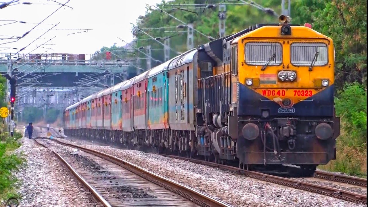 YPR - DEE Duronto Express || Route Diverted Via-NZB,AK || Hauled by KYN ...