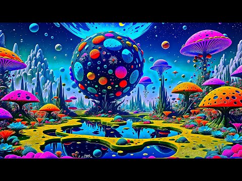 KI-gestaltetes Fantasy: Alien Dream Planet - Eine atemberaubende KI-Animationsreise