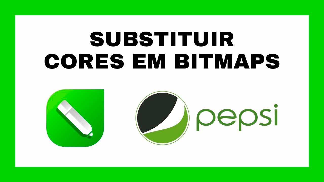 Corel Draw - substituir cores em bitmap - YouTube